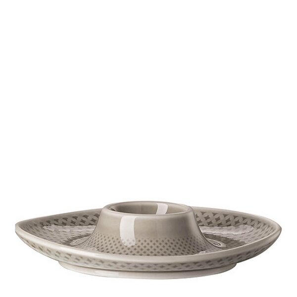 Rosenthal, Junto eggeglass perlegrå - Tilbords